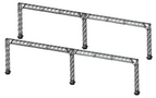 E11-31 - N Gauge Mk1 OHLE Type B Platform Structure Bundle Pack (Doubl ...